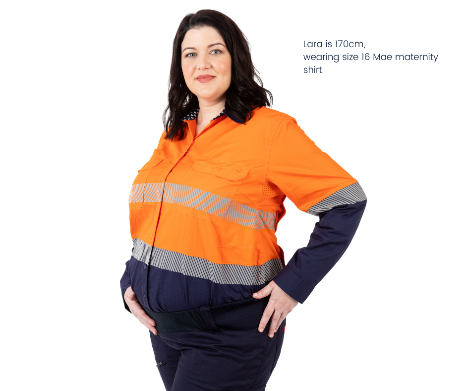 Hi-Visibility Maternity Workshirt | Women's Workwear | Co Gear – COgear ...